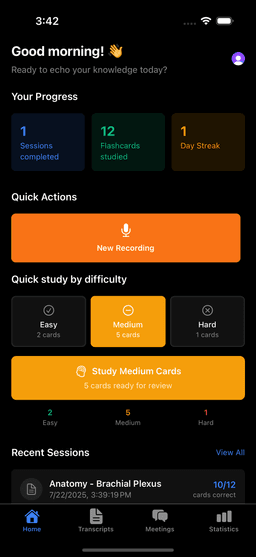 RapidNote - AI Note Tracker | Transform Audio into Organized Knowledge