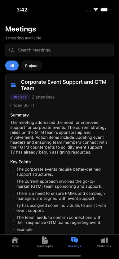 RapidNote - AI Note Tracker | Transform Audio into Organized Knowledge